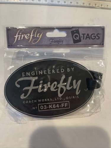 Firefly Q-Tags Engineered by Firefly Luggage Tag Sealed | eBay