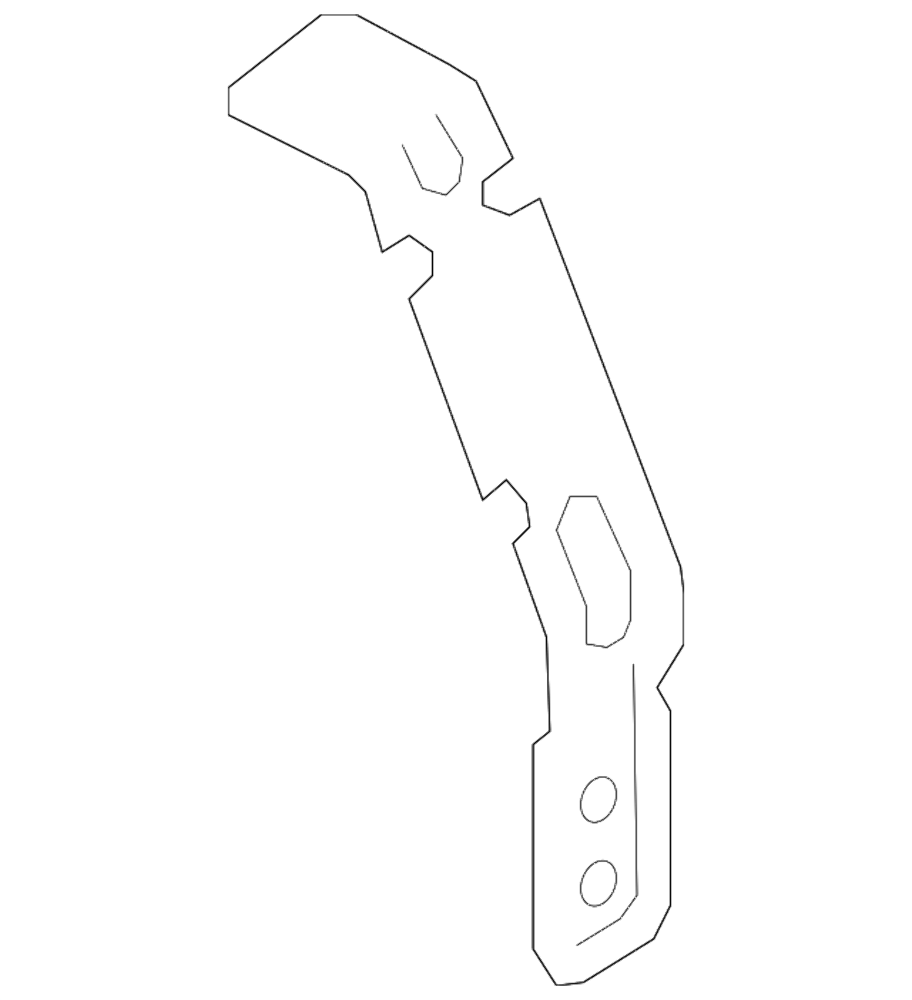 Genuine BMW OEM 41357267336 Bracket Side Panel Rear Right for sale ...