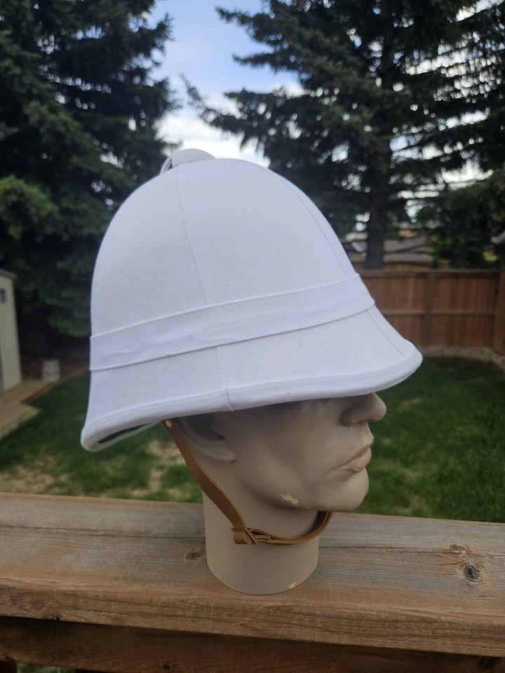 NEW Pith Helmet British Foreign Service 1871-1901 White Other Ranks | eBay