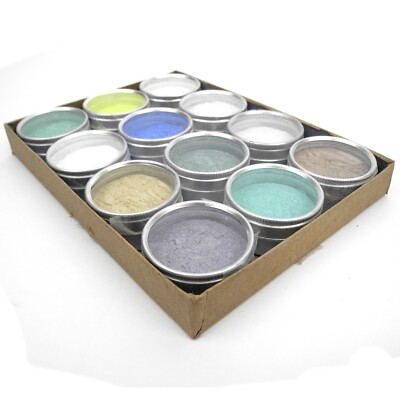 Enamel powders set of 12 transparent starter set kit enamelling enamels ...
