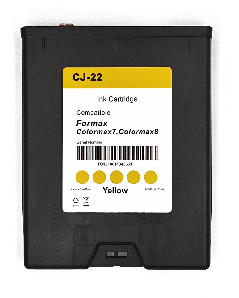 Compatible with CJ-24 COLORMAX 7/8 MEMJET 250-ML INK TANK COLOORMAX7 ...