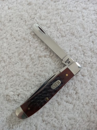 Case Tested XX Chrome Bone Mini Trapper 6207 SS Sharp!!! | eBay