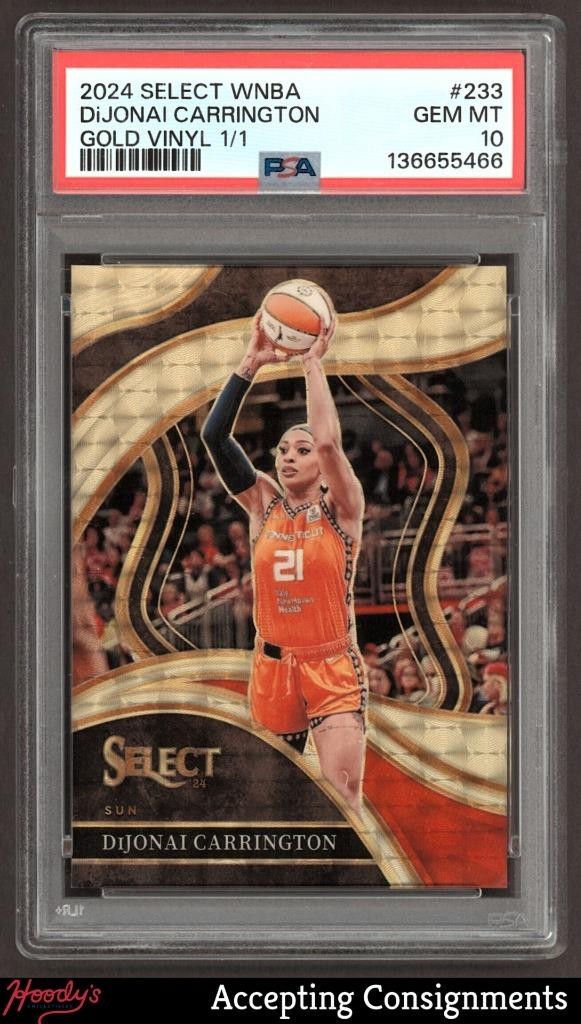 WNBA Trading Card History and 100 Hottest Current Auctions