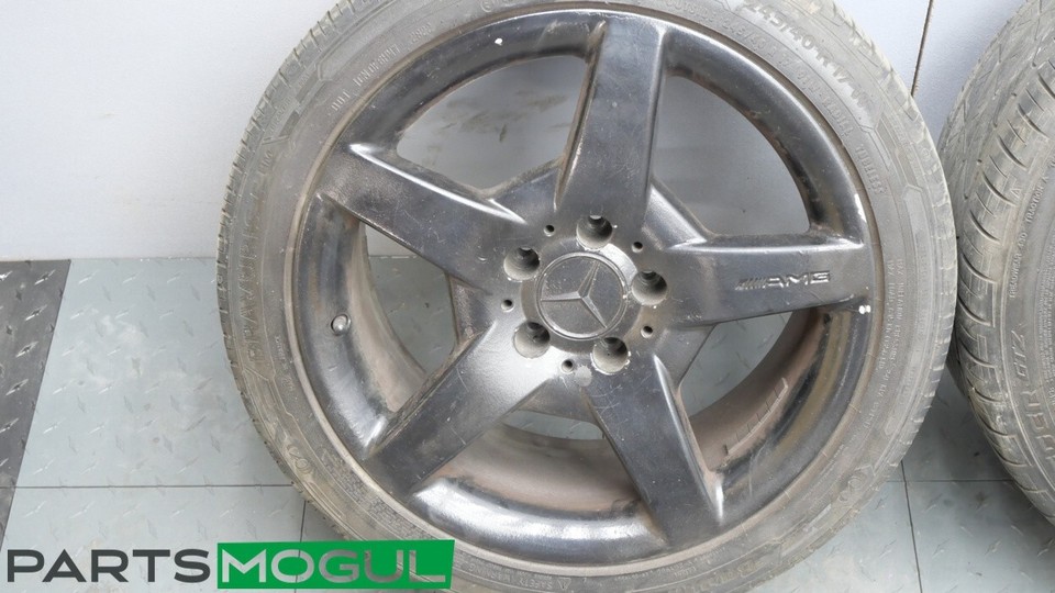 05-08 Mercedes SLK280 SLK350 Set of Wheels Rims Alloy Chrome AMG Sport ...