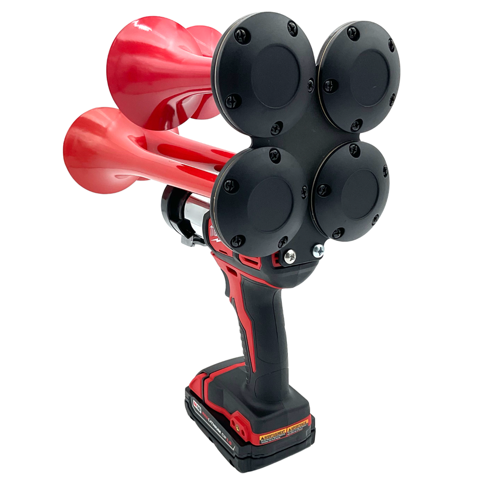 Milwaukee Train Air Horn + Remote Control M18 18v Drill Impact Sports ...