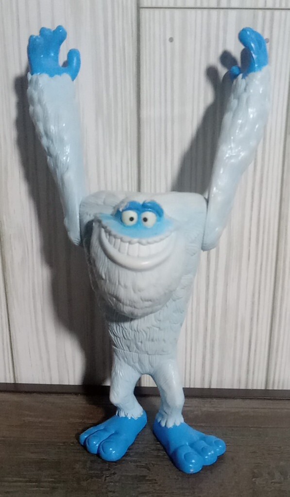 MONSTERS INC YETI Action Figure 4" Abominable Snowman Disney Pixar | eBay