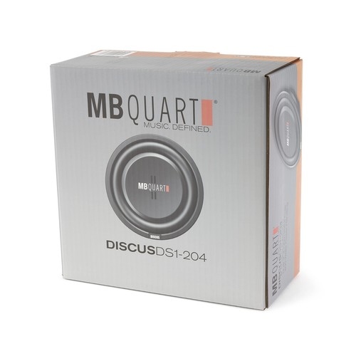 MB Quart DS1-204 Discus Shallow Mount Subwoofer (Black) – 8 Inch ...