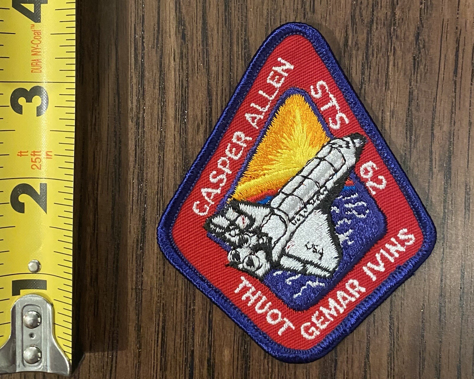 SHUTTLE COLUMBIA STS-62 CASPER ALLEN IVINS GEMAR THUOT PATCH NASA | eBay