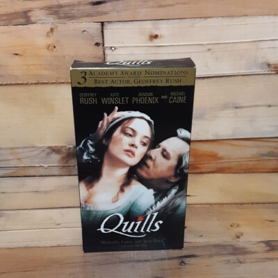Quills VHS VCR Video Tape Used Movie Michael Caine | eBay