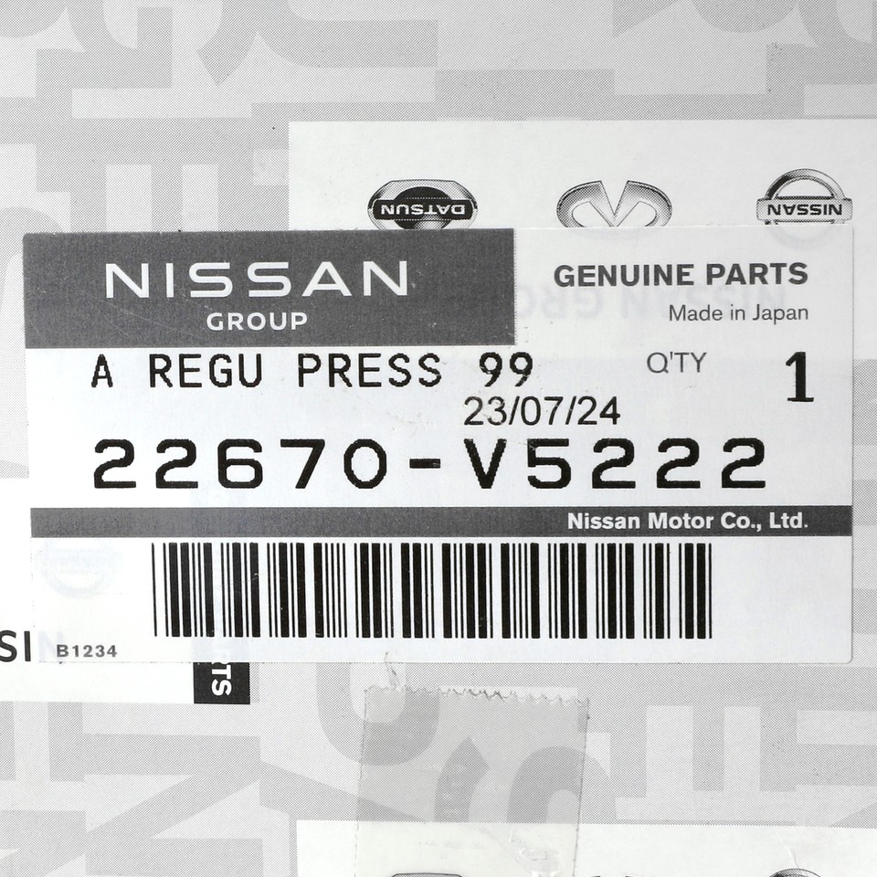 NEW OEM Nissan 1985-1989 300ZX Fuel Injection Pressure Regulator 22670 ...