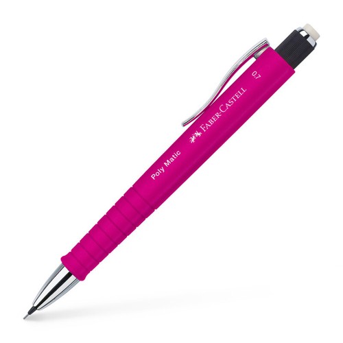 Porte-mine Poly Matic Faber-Castell mine de 0,7mm rose | eBay