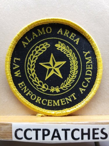 ALAMO AREA, TEXAS LAW ENFORCEMENT ACADEMY (POLICE) SHOULDER PATCH TX | eBay