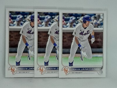 (3x) Travis Jankowski 2022 Topps Update Baseball - #US125 - New York ...