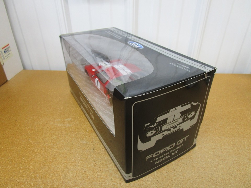 2005 Ford GT concept 1/18 BEANSTALK Metal model kit red diecast exotic ...