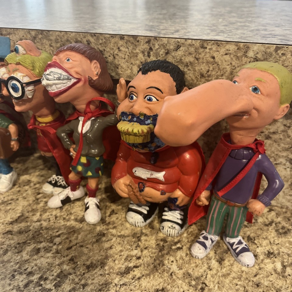 Vtg 1987 Gross Out Gang Skilcraft Figure Lot Of 6x w/Capes!! Rare GPK Madballs | eBay