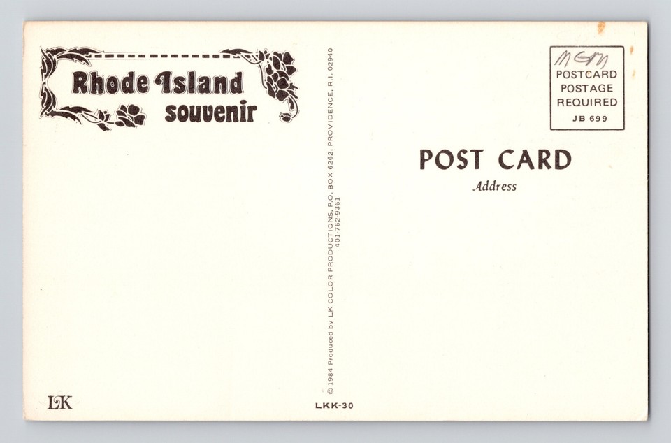 Postcard Rhode Island RI Purple Sunset Ship Harbor Purple Sunset 1980s Chrome | eBay