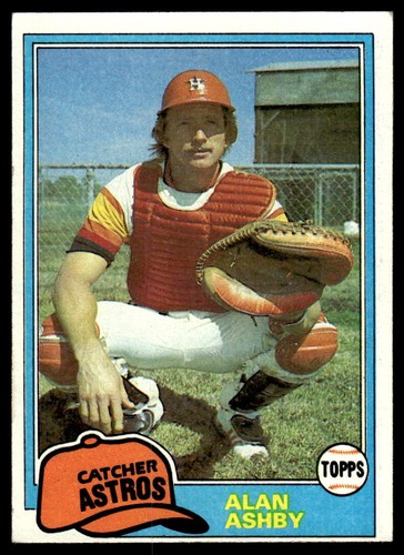 1981 Topps Alan Ashby #696 Houston Astros Baseball Card | eBay