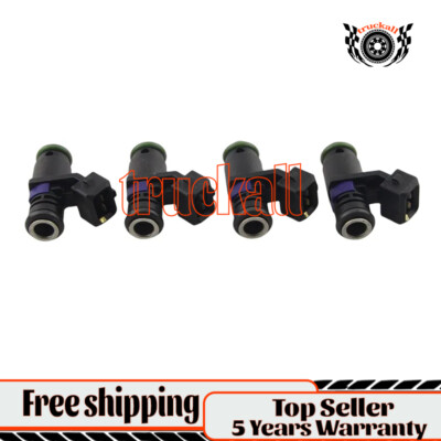 Set of 4 Fuel Injector 8200511099 Fits For Renault Megane Sport F4R 774 ...