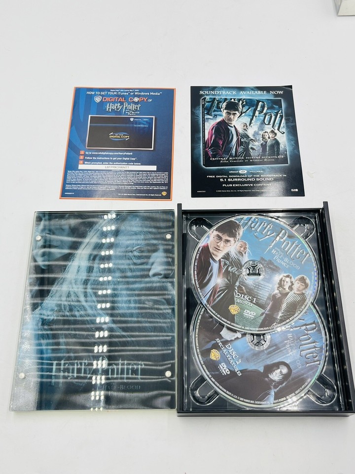 Harry Potter and the Half-Blood Prince DVD 3D Hologram Collector's Case ...
