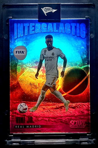 VINI JR. 2023-24 PANINI SCORE FIFA SOCCER INTERGALACTIC #14 CASE HIT ...