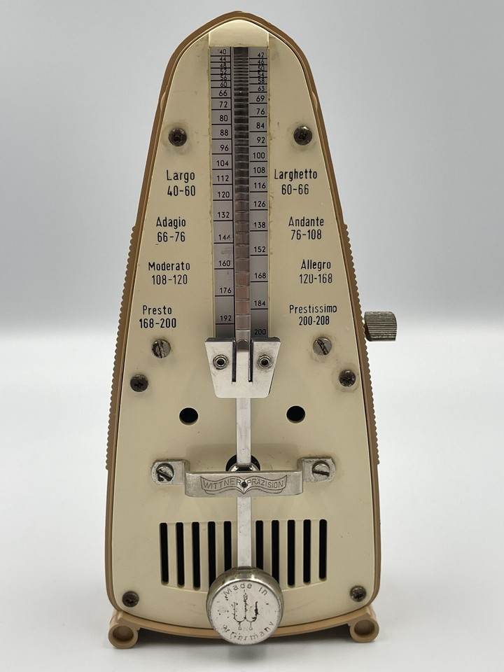 Taktell Wittner Prazision Metronome West Germany | eBay