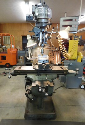 Bridgeport Vertical Milling Machine, J Head Mill, 1962, 1 HP, 220, 3 ...