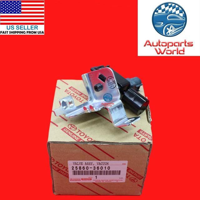 Toyota Genuine OEM 25860-36010 Valve ASSY Vacuum 2586036010 for sale ...