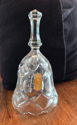 Vintage Genuine Lead Crystal Glass Bell- Made in Western Germany | eBay
