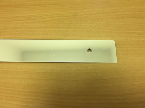 Kitchen Worktop SQUARE End Cap Edging Trims 40mm SILVER-BLACK-GOLD ...