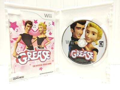Grease (Nintendo Wii, 2010) Video Game Complete With Manual ...