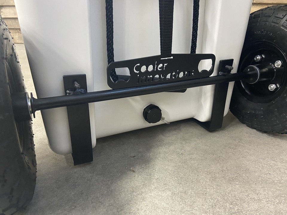 Rtic Cooler 52 Wheel Tire Axle Kit "THE HANDLE" Accessory Included-NO ...