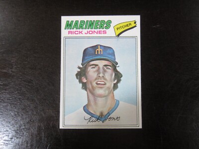 1977 Topps # 118 Rick Jones Card Seattle Mariners | eBay