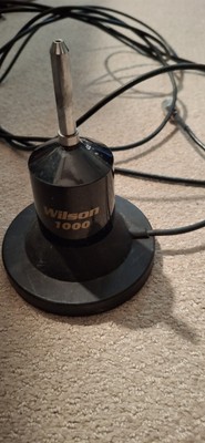 Wilson 1000 Magnet Mount CB Radio Antenna No Antenna, Magnetic Mount ...