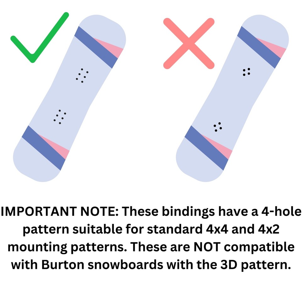 Rossignol Reflet Snowboard Bindings - Size S/M (Fits US Size 2.0 - 8.0 ...