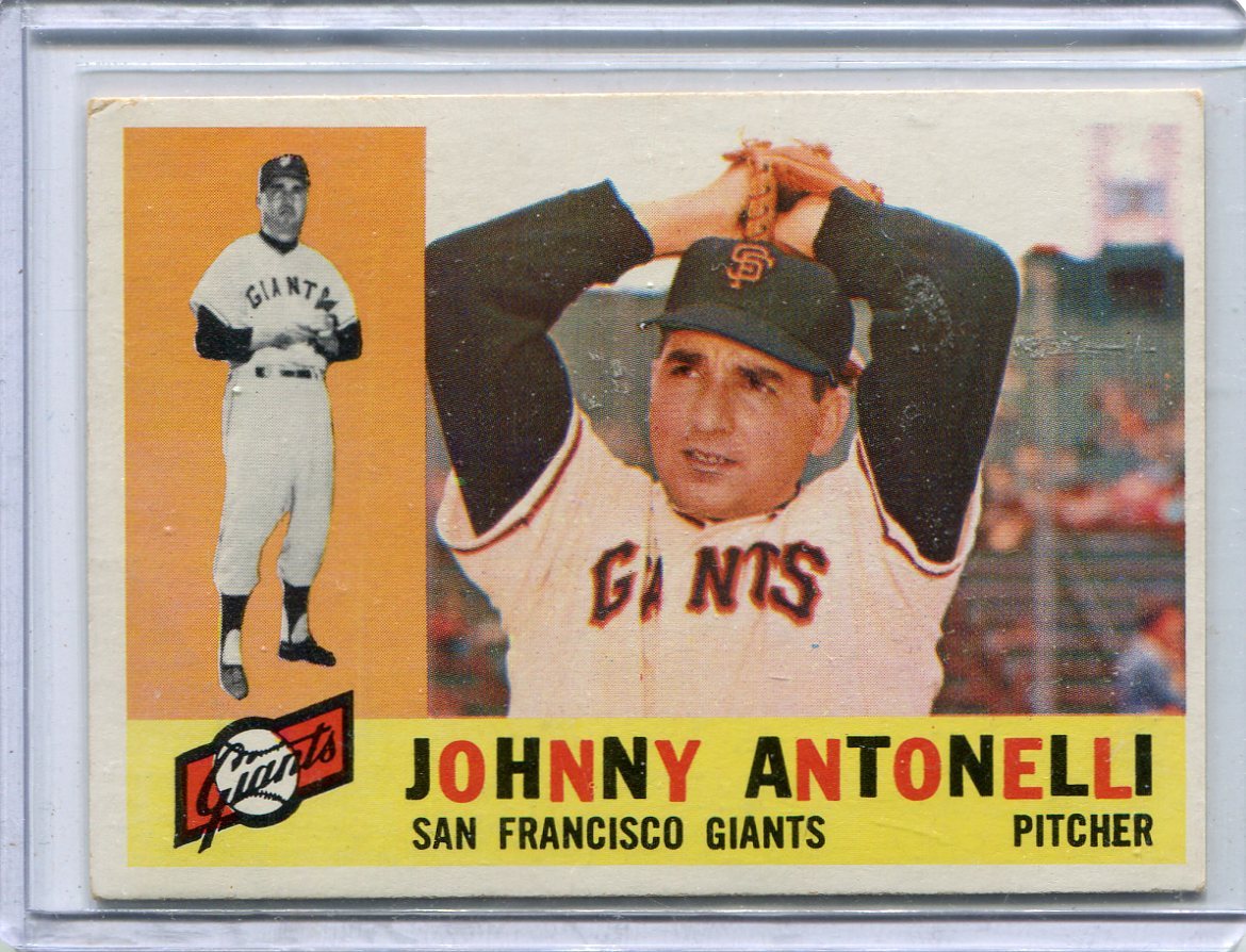 1960 Topps - Johnny Antonelli #80 for sale online | eBay