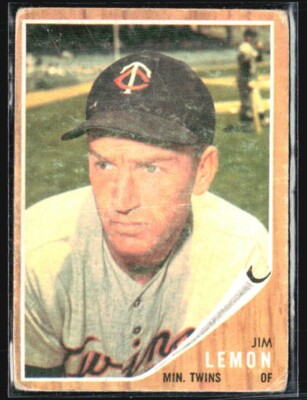 1962 Topps - #510 Jim Lemon | eBay