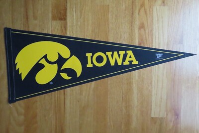 WinCraft IOWA HAWKEYES 30" Pennant | eBay