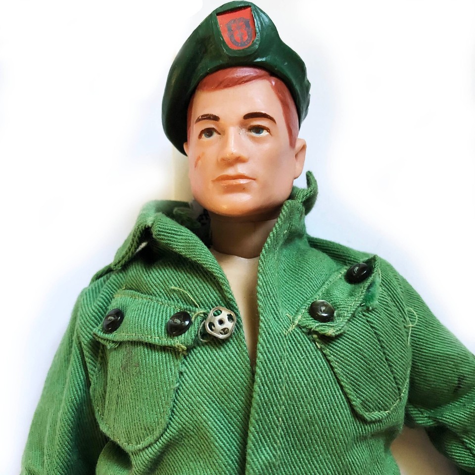 GI Joe Vintage 1964 Action Figure Soldier Green Beret Special Forces ...