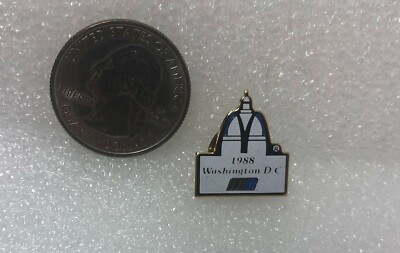 1988 McDonald's Washington DC Pin | eBay