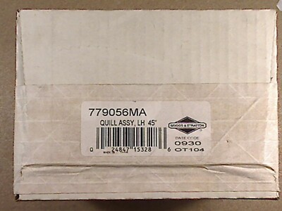 New Briggs & Stratton Quill Assembly LH 45" 779056MA | eBay