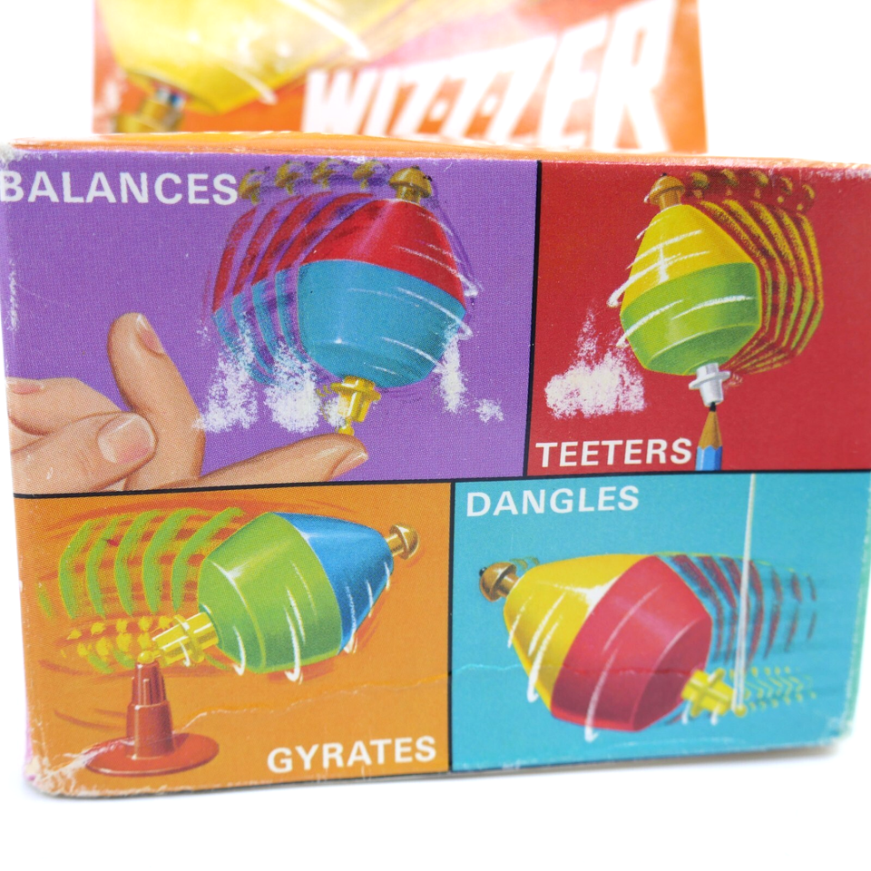 SEALED 1969 Mattel Wizzzer Whizzer Spinning Top NOS New 1960s Toy ...