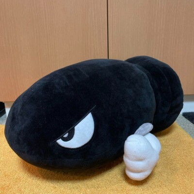 Bullet Bill Cushion Big Plush Doll USJ Super Nintendo World limited ...