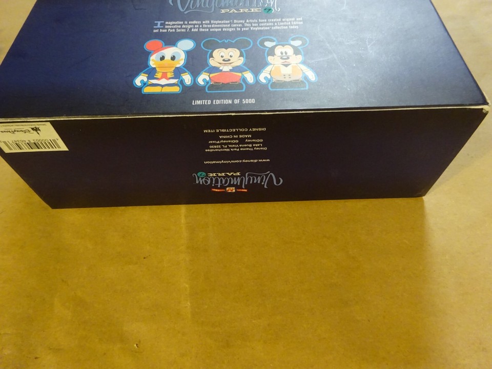 Disney World Vinylmation America On Parade Figure Set of 3 Sealed Park ...