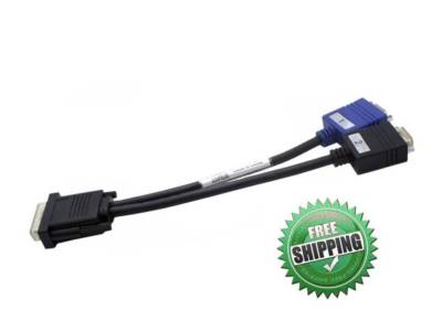 NEW Dell Vesa Plug M1-DA to Dual VGA Y Cable - 5E911 | eBay