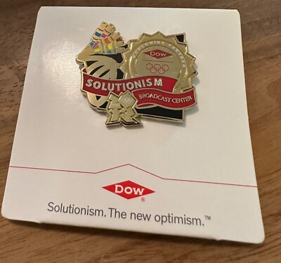 London 2012 DOW Solutionism Broadcast Center Olympic Media Pin | eBay