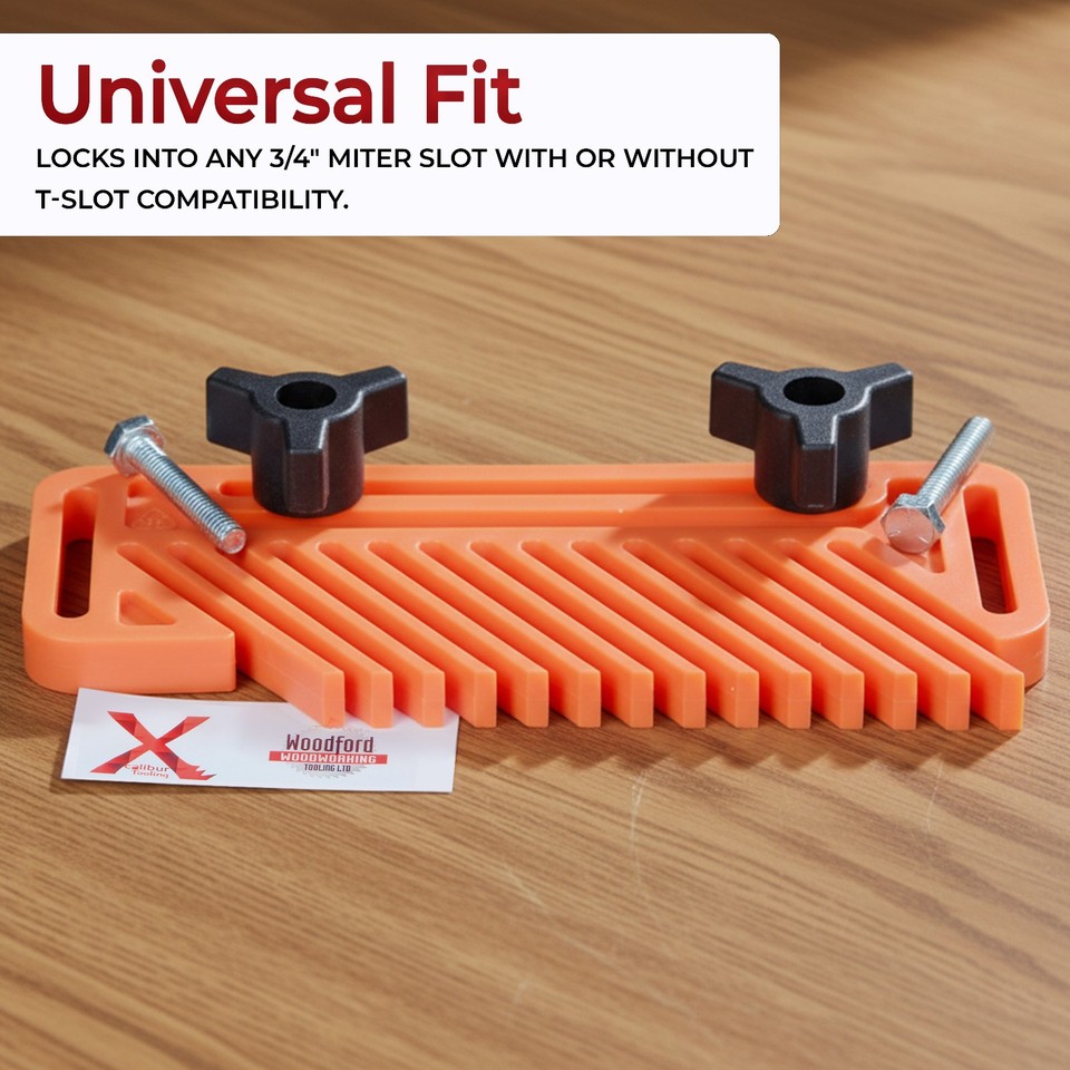 2x Feather Board Router Featherboard Double Guide Fence Table Saw ...