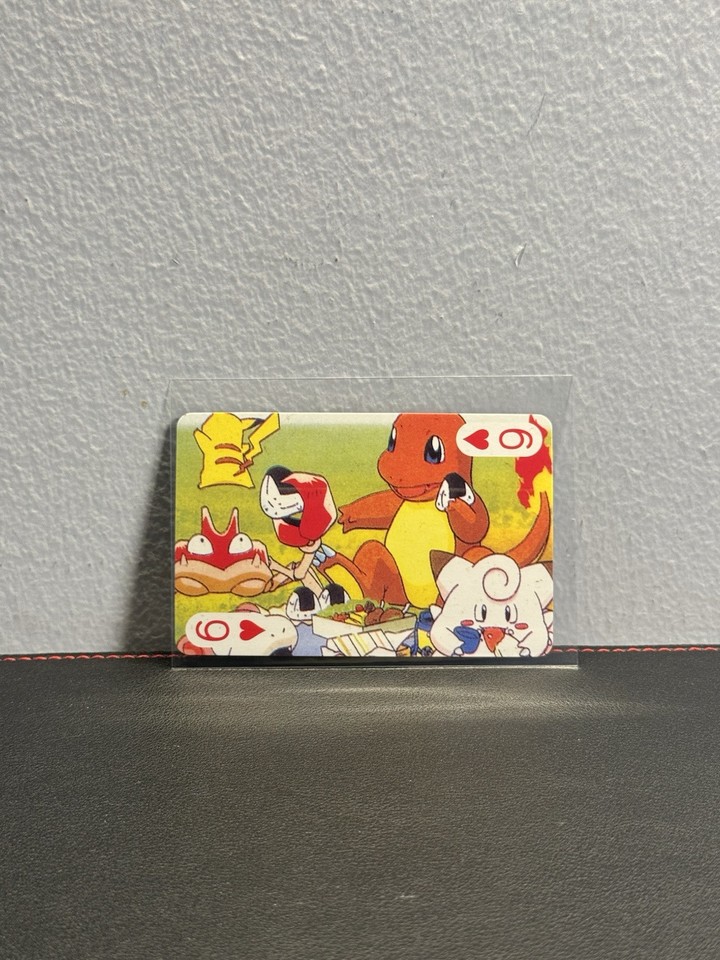 Pokemon 1998 Pokemon Pocket Monsters Charmander Poker Playing Card ...