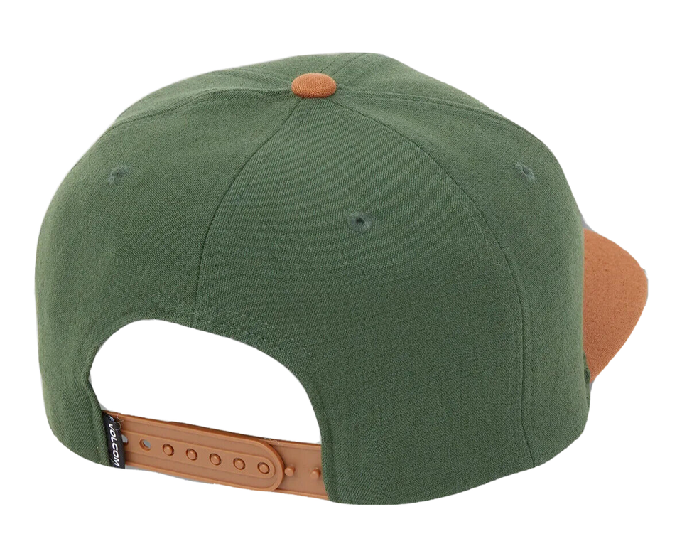 Volcom Drummond Wide Brim Snapback Hat~ Green|Brown|Yellow - NEW | eBay