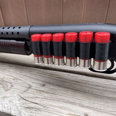 FlexSaddle™ Side Saddle fits SHOCKWAVE Mossberg 88 500 590 12 ga Shell ...