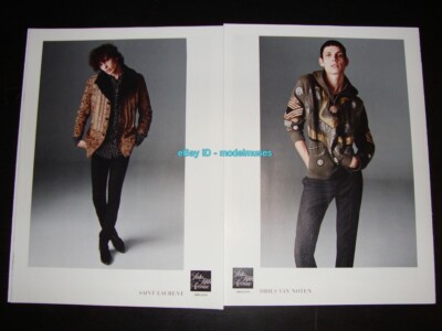 SAKS FIFTH AVENUE Menswear 8-Page PRINT AD Fall 2016 handsome men male ...